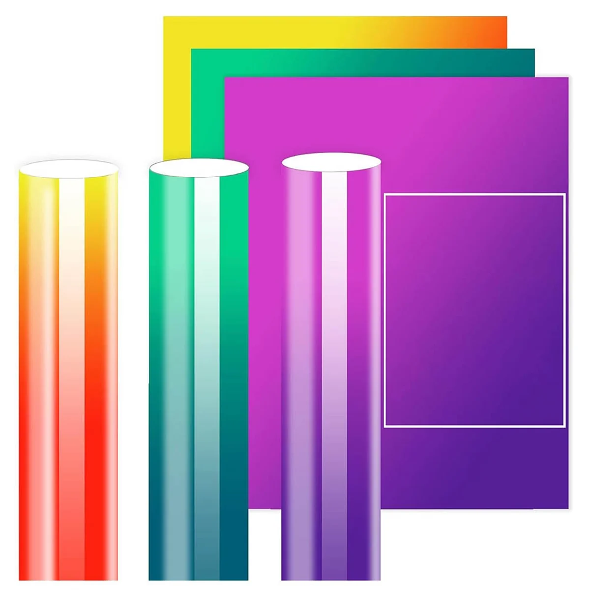 Permanent-Vinyl-3-Sheets-Thermochromic-Adhesive-Vinyl-Heat-Temperature ...