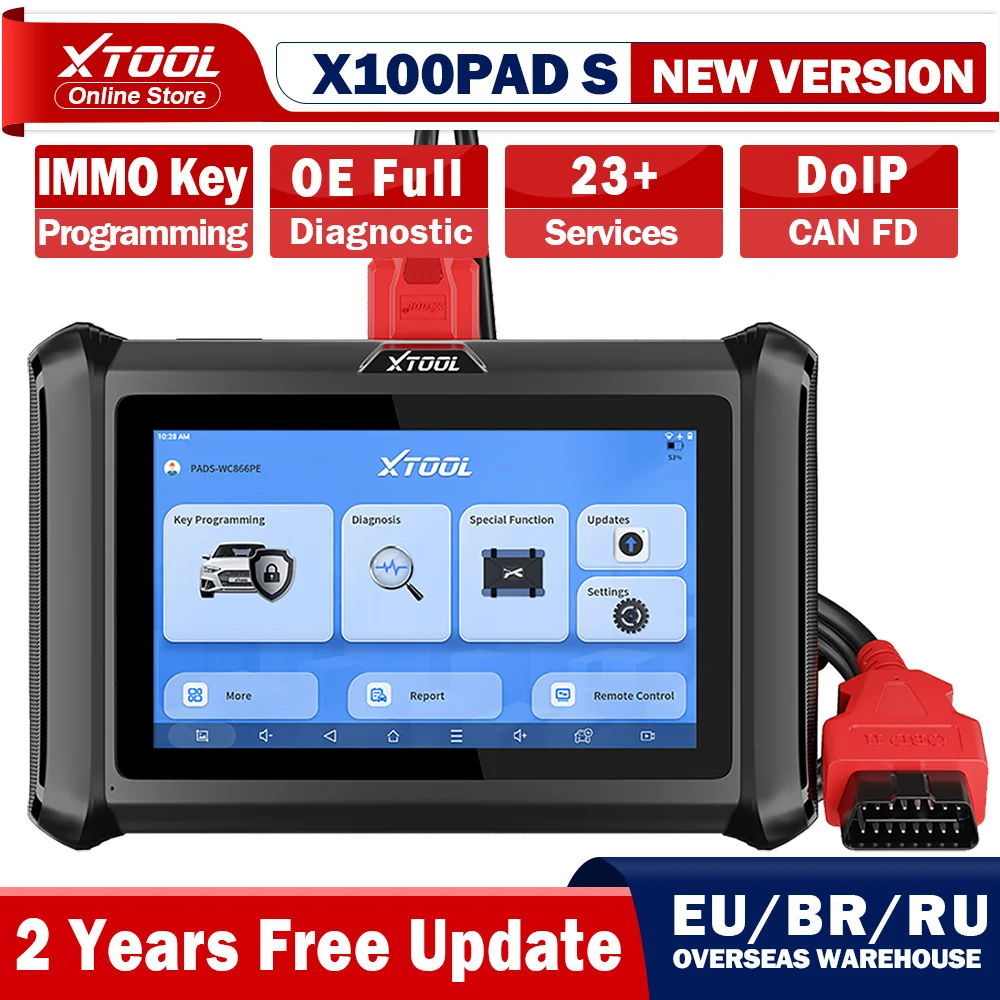 XTOOL-2024-Newest-X100PADS-Automotive-Key-Programming-IMMO-Scan-Tool-OBD2-Full-Diagnostic-Tool ...