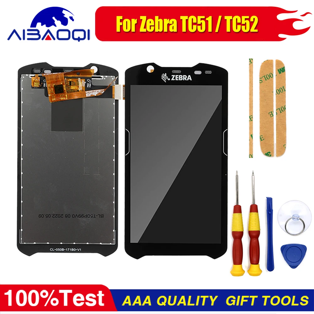 Digitizer Screen Replacement LCD Module With Touch Screen For Zebra ...