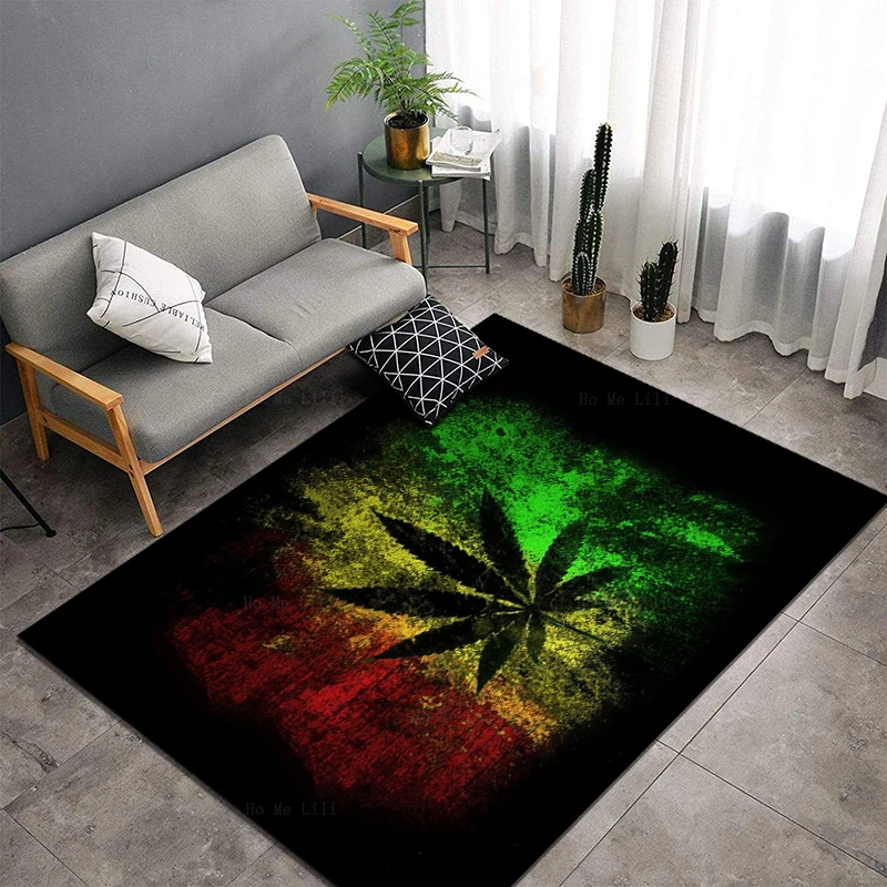 Rasta Weed Background