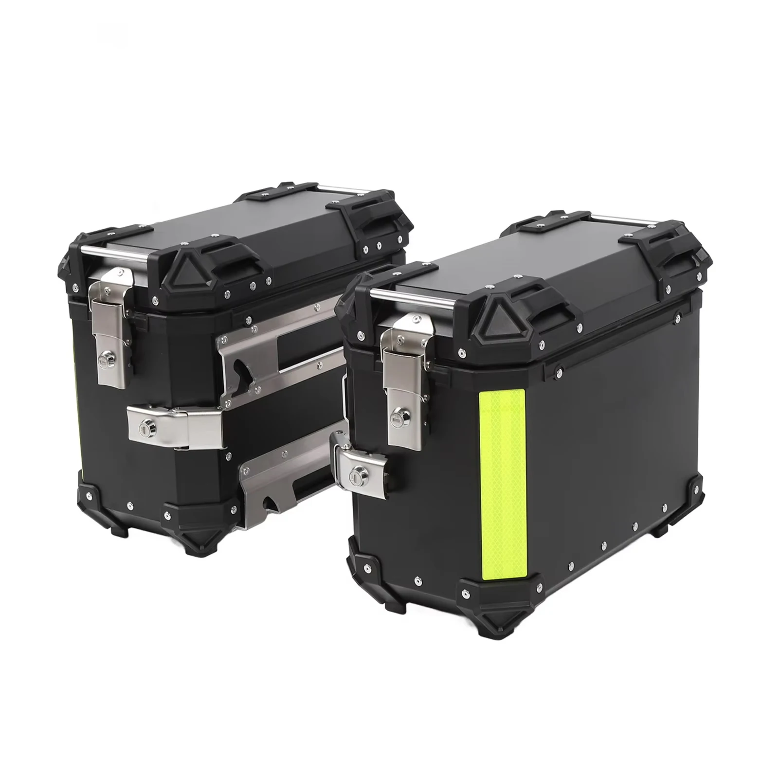 Motorcycle Side Box 35L 38L Aluminum Motorcycle Saddlebags Motorcycle ...