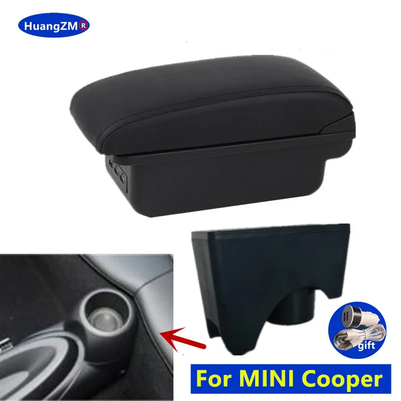 Carro-Bra-o-Box-para-MINI-Cooper-Center-Storage-Box-Interior-Retrofit ...