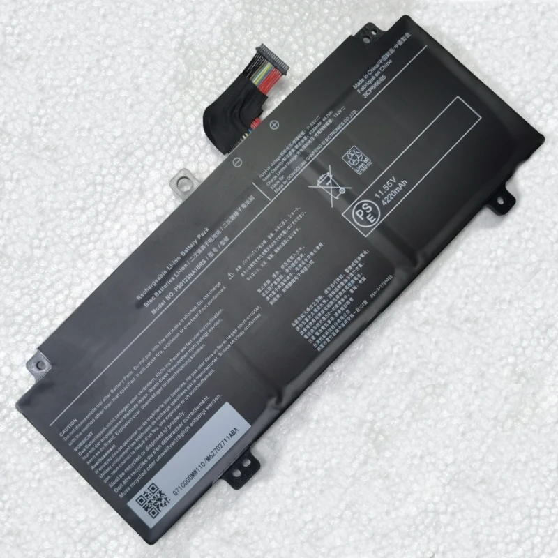 New PS0123NA1BRS Laptop Battery 11.55V 48.7Wh 4220mAh For Toshiba ...