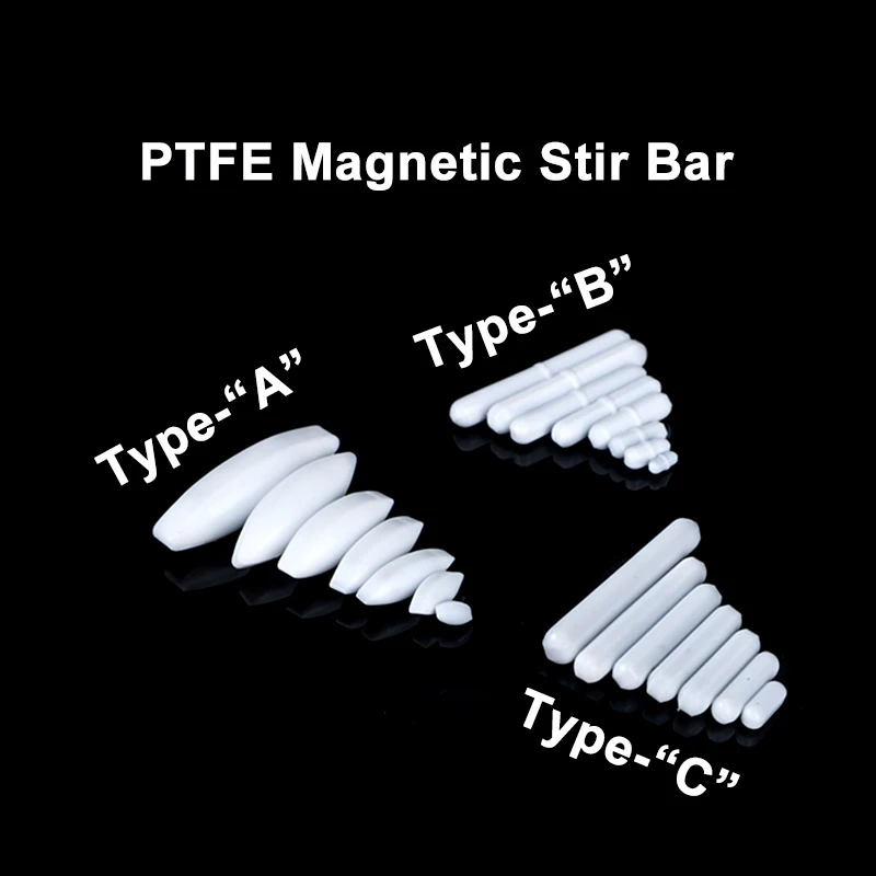 PTFE-Magnetic-Mixer-Stir-Bar-Corrosion-Resistant-Plain-Spinbar-Biological-Stirrer-Stirring-Bar ...