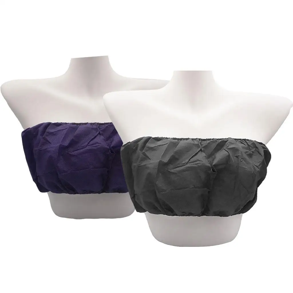 50x-Soft-Strapless-Disposable-Bras-Women-s-Spa-Top-Underwear-Brassieres ...