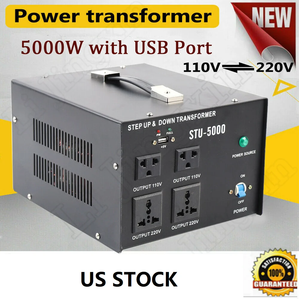 5000 Watt Voltage Converter | 5000 Watt Power Converter | Step Transformer Usb - 5000 - Aliexpress