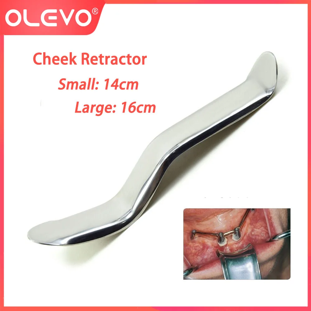 OLEVO-Dental-Cheek-Retractor-Tongue-Depressor-Stainless-Steel-Oral ...