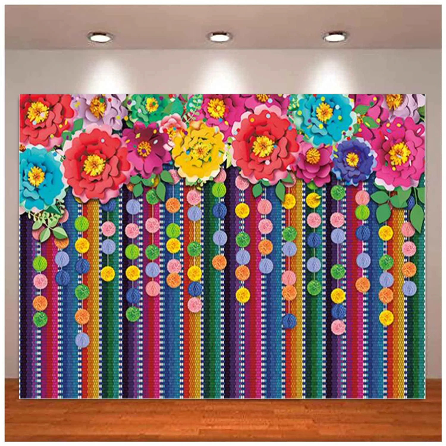 Colorful Fiesta Background