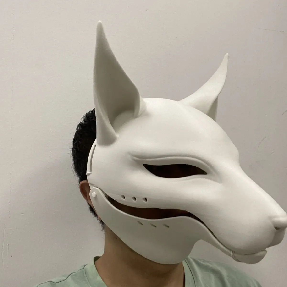 Kigurumi Base Mask Long Snout Foxs Fursuit Kig Beast Suit 3D Printed ...