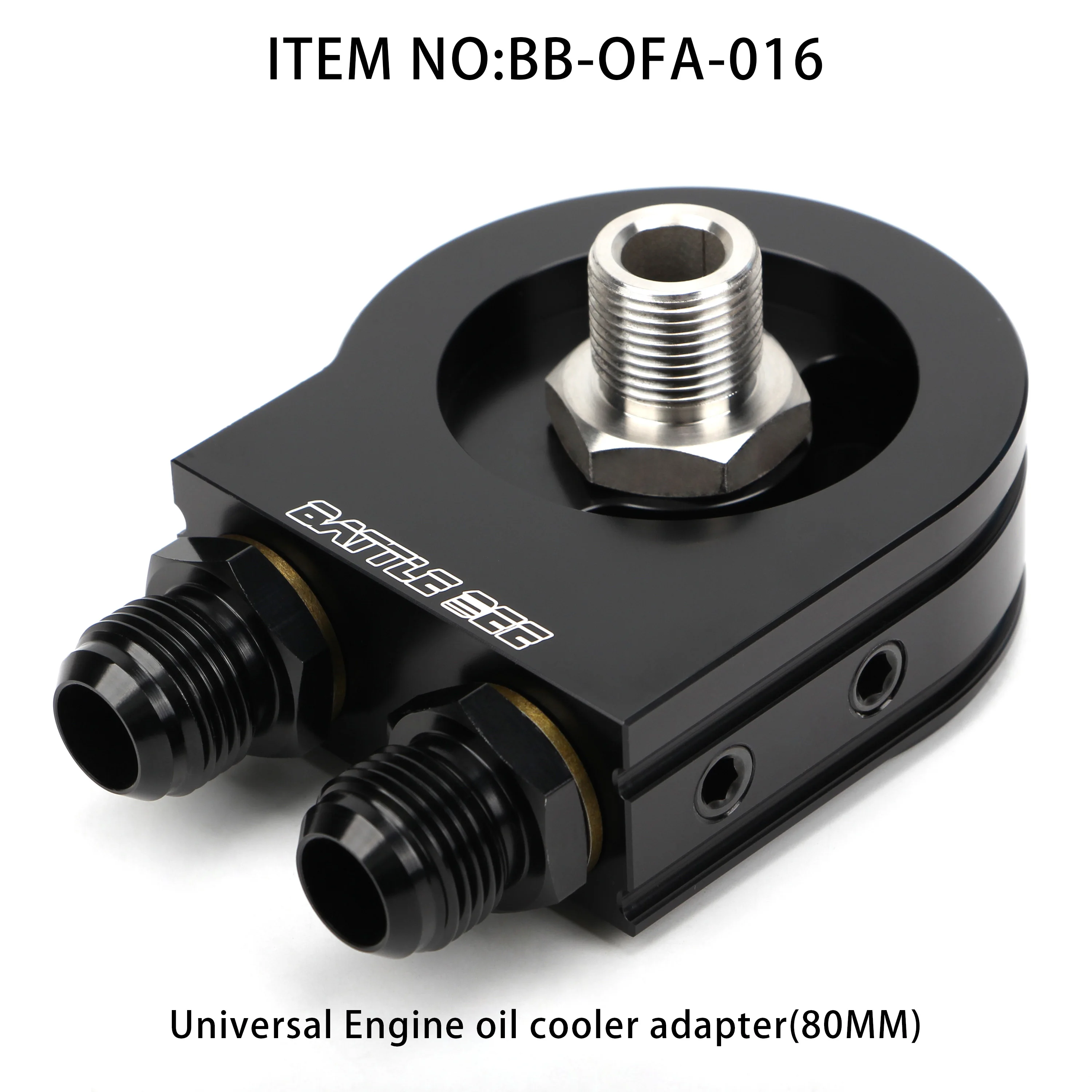 Universal-Car-Modification-Oil-Filter-Sandwich-Plate-Adapter-Engine ...