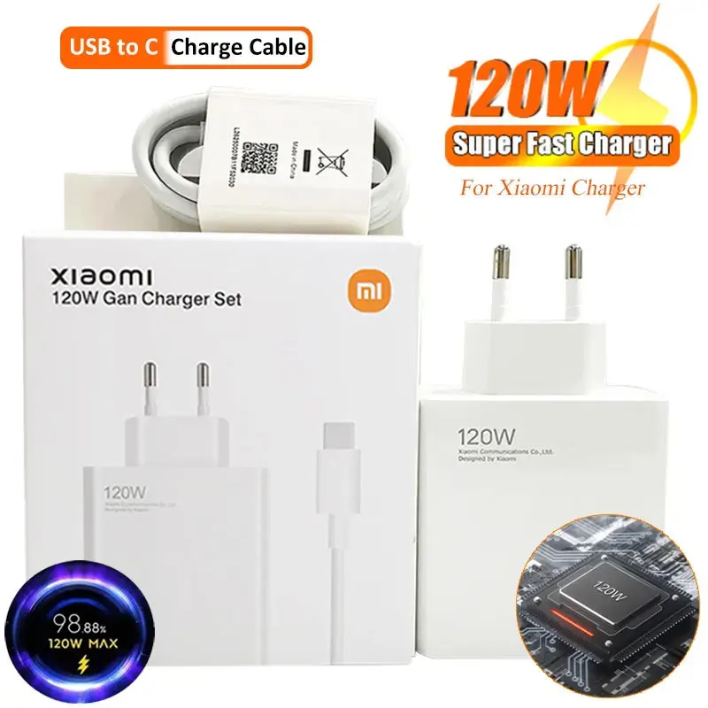 120W-Original-Xiaomi-Charger-Turbo-Fast-EU-Wall-HyperCharge-Adapter-Usb ...