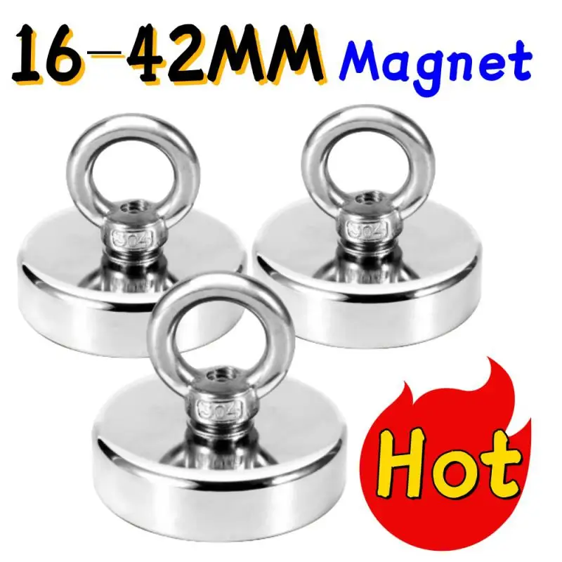 Neod-mio-Super-Strong-Magnet-Pesca-com-gancho-de-busca-Iman-Magnetti-m ...