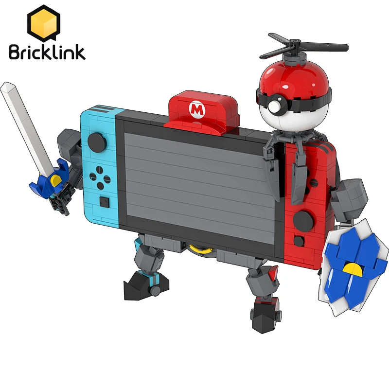Bricklink-Creative-Expert-MOC-Nintendoed-Switchs-Game-Console-Mech ...
