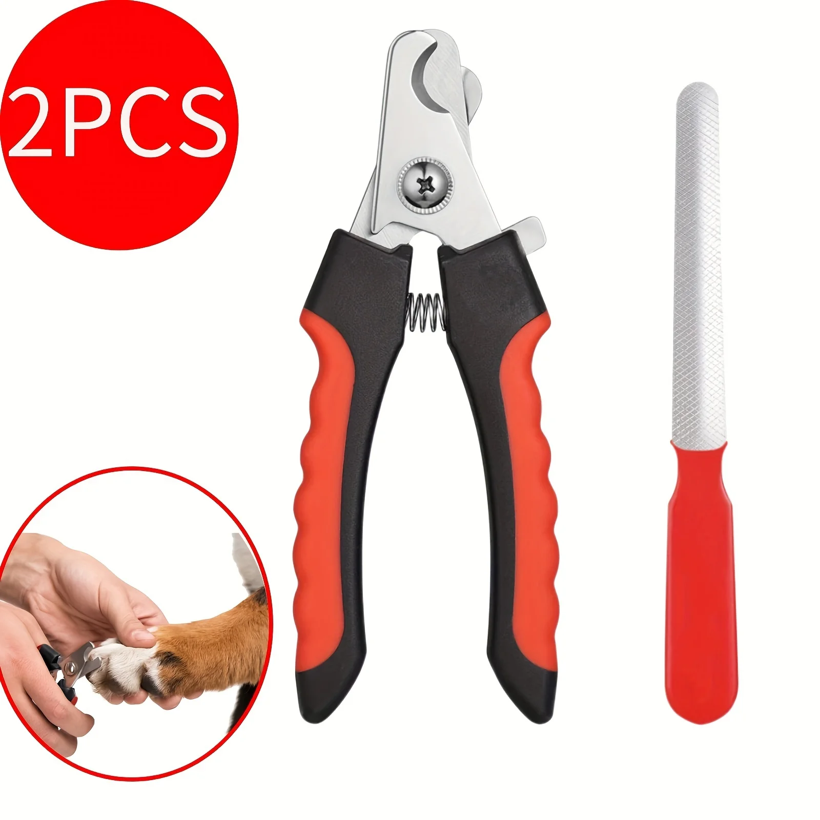 2pcs-Pet-Nail-Scissors-Set-Dog-And-Cat-Nail-Clippers-For-Small-Medium ...