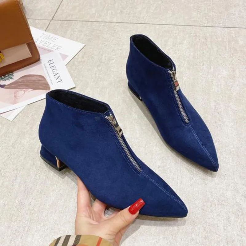 Blue Shoe Boots Women