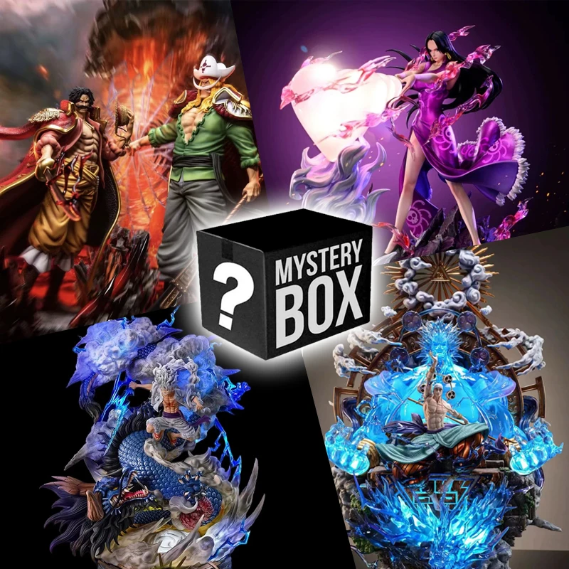 ONE PIECE Figure Four Emperors Mystery Box Surprise Blind Box featuring ...