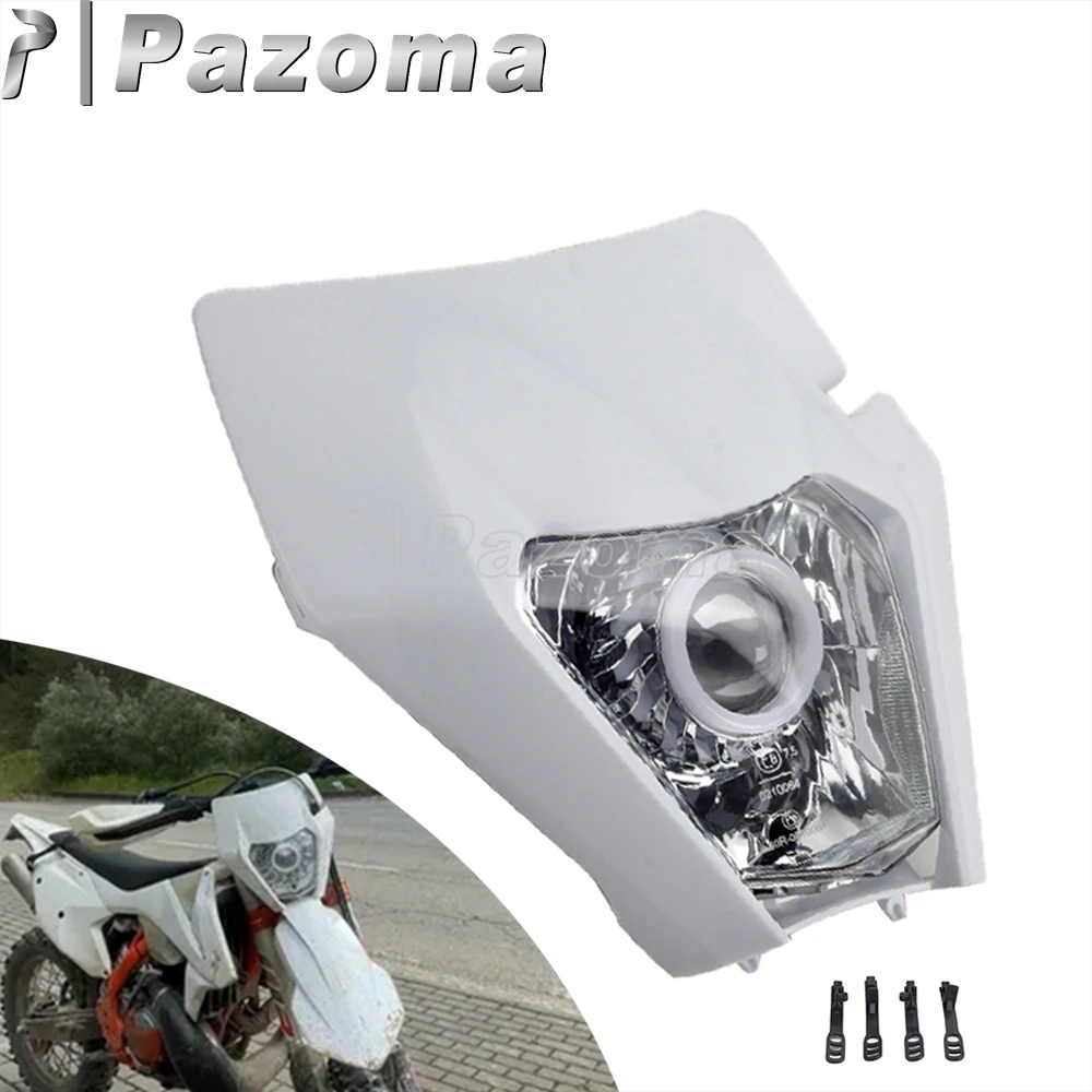 Supermoto LED Headlight Fairing For 350 450 500 EXC-F Factory Edition ...