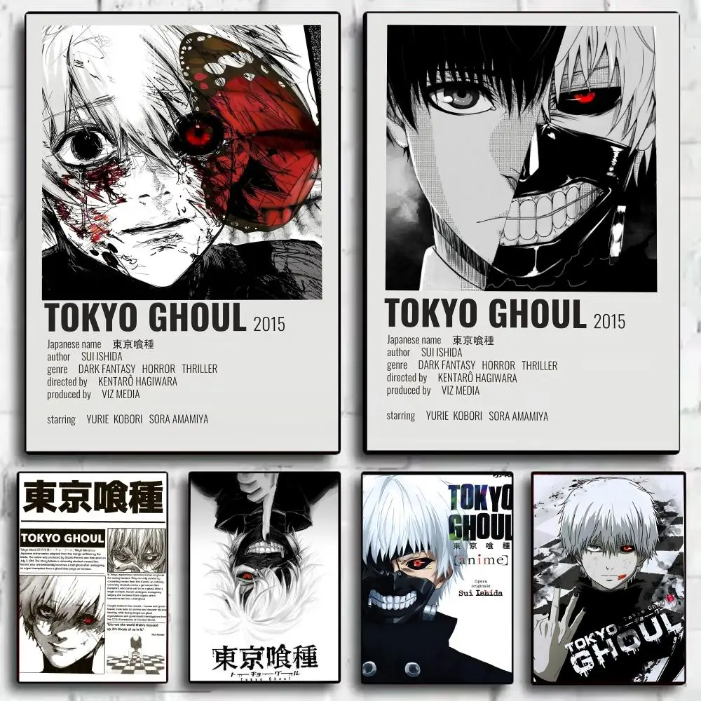 Póster de revistas de Anime clásico T_Tokyo G_Ghoul, pegatinas ...