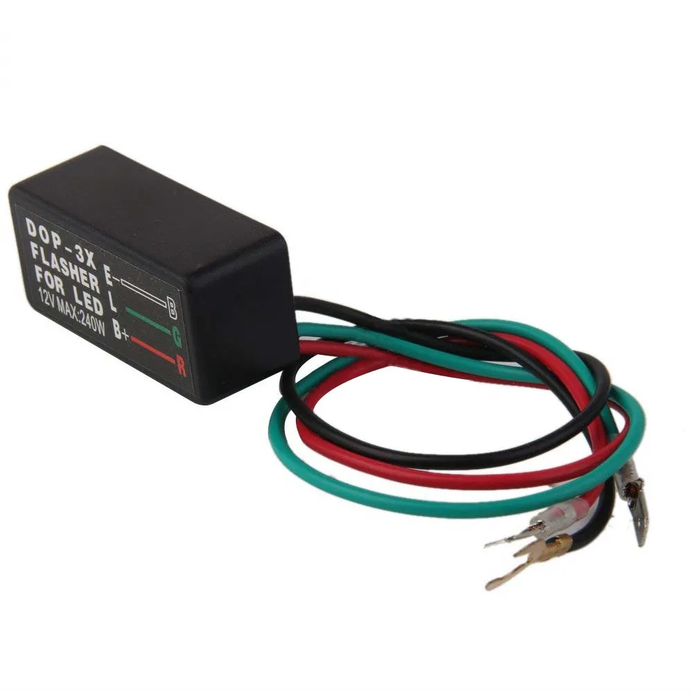 Turn Light Flasher Controller Motorcycle LED Flashing Relay Motorcycle ...