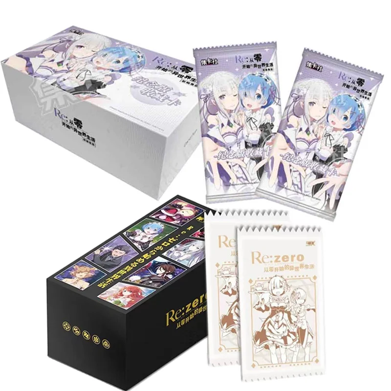 Card-fun-New-Re-life-In-A-Different-World-From-Zero-Collection-Cards ...