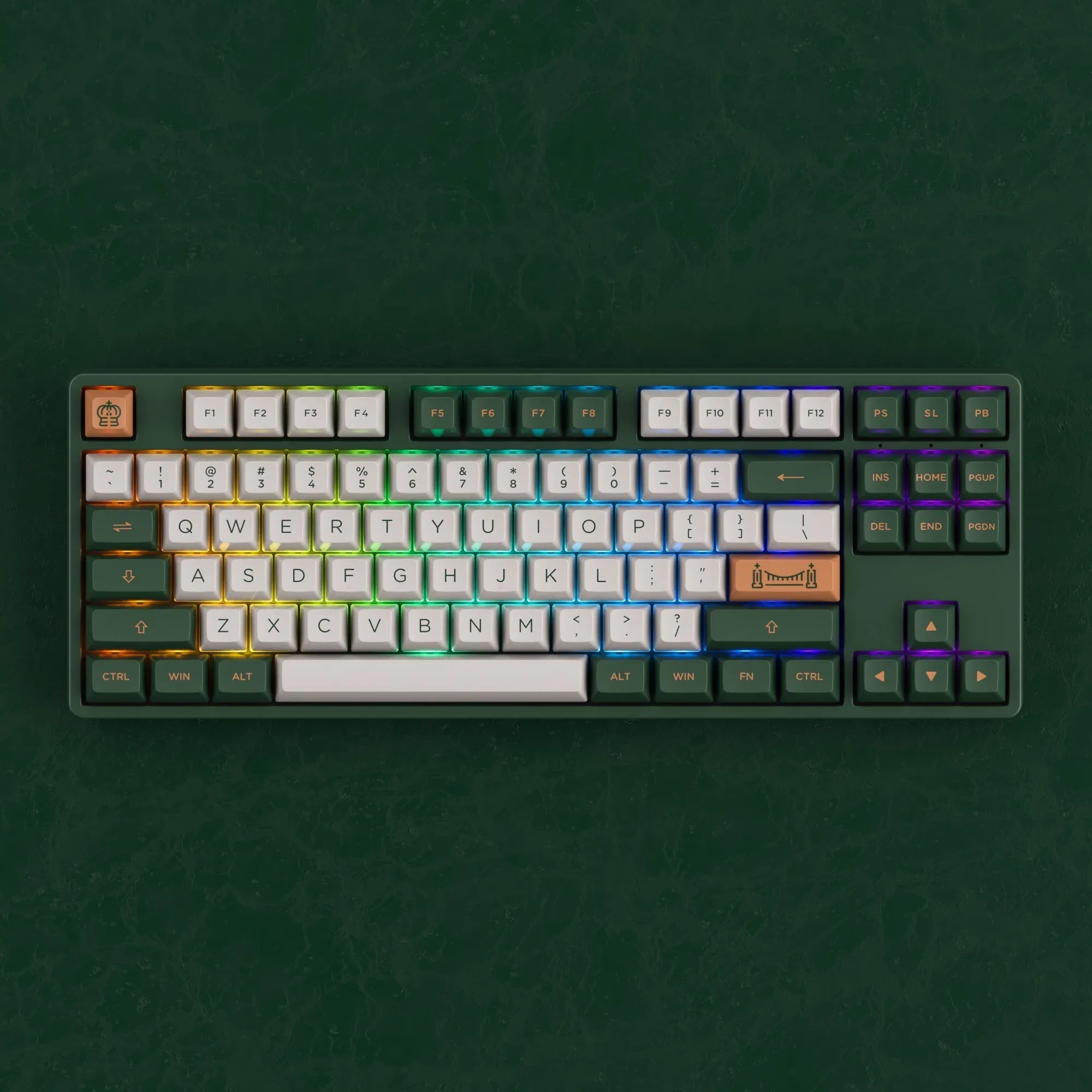 Akko 5087B World Tour London RGB Hot-Swap Mechanical Gaming Keyboard ...