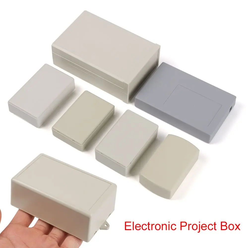 10 Sizes Plastic Waterproof White/Grey DIY Housing Instrument Case ...