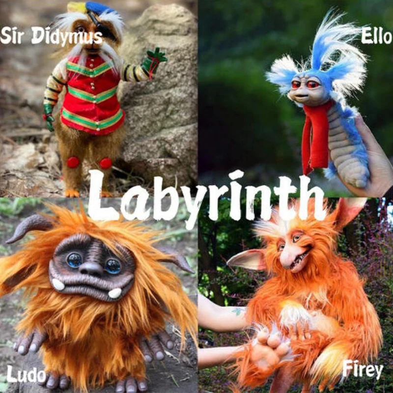 Funny Present Plush Doll Worm From Labyrinth Falkor From The ...