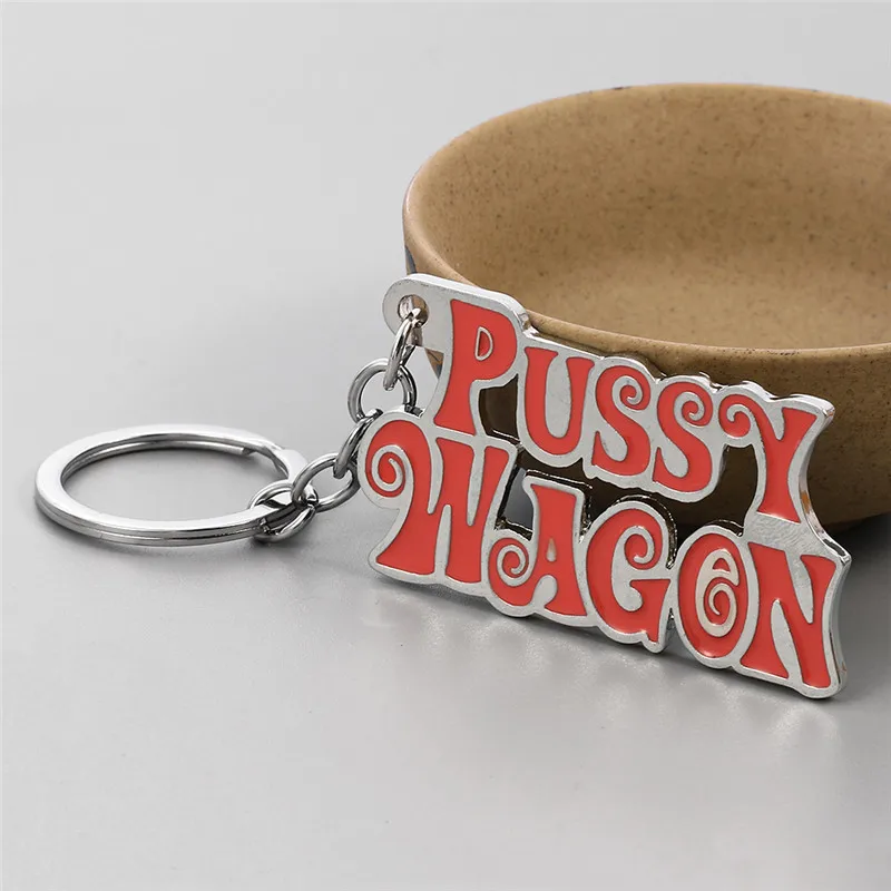 Movie-Kill-Bill-Series-Pendants-PUSSY-WAGON-Letter-Metal-Enamel ...