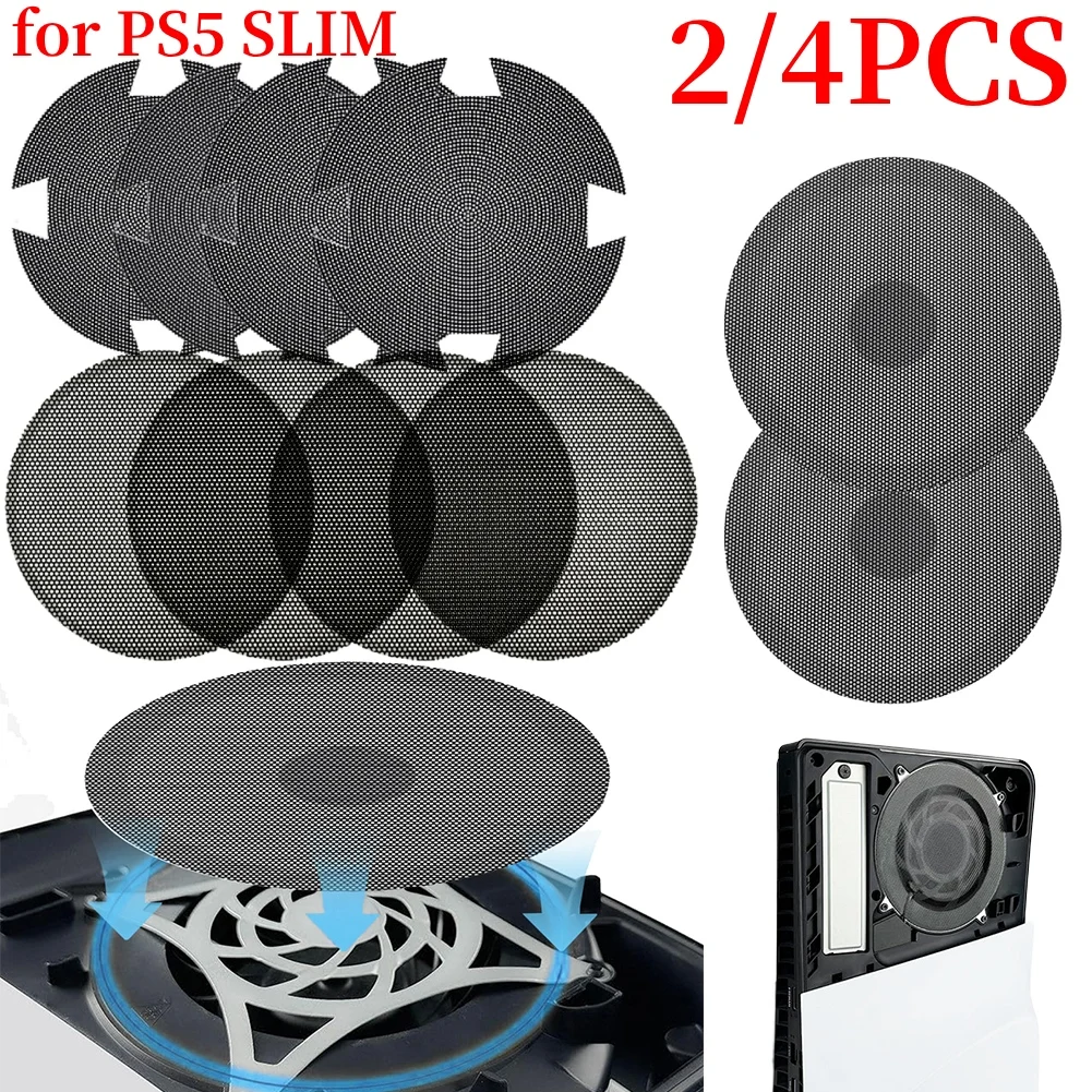 2-4-Pack-Fan-Dust-Filter-Breathable-Ventilation-Anti-Dust-Cover-Fan ...