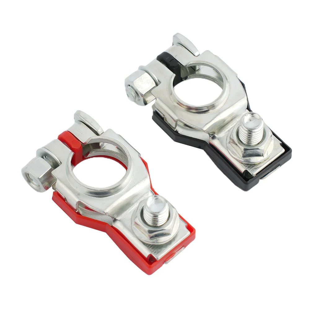 2Pcs-Car-Battery-Terminal-Wire-Cable-Clamp-Top-Quick-Post-Terminal ...