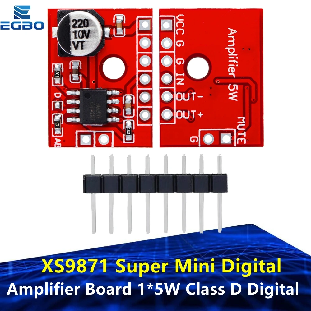 XS9871-Super-Mini-placa-amplificadora-Digital-1-5W-Clase-D-Digital-2-5 ...