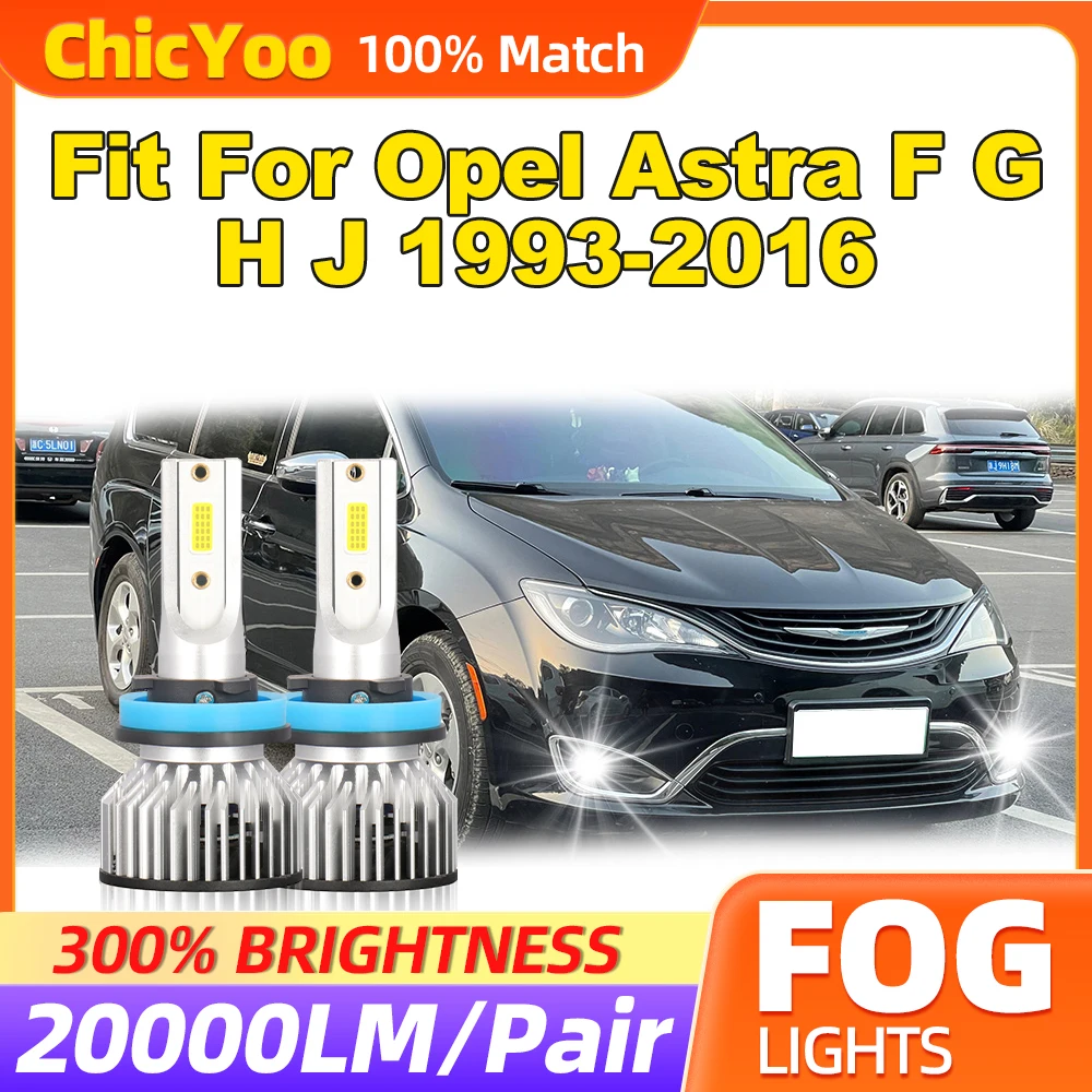 Fit For Opel Astra F G H J 1993-2013 2014 2015 2016 20000LM Fog Lamps ...