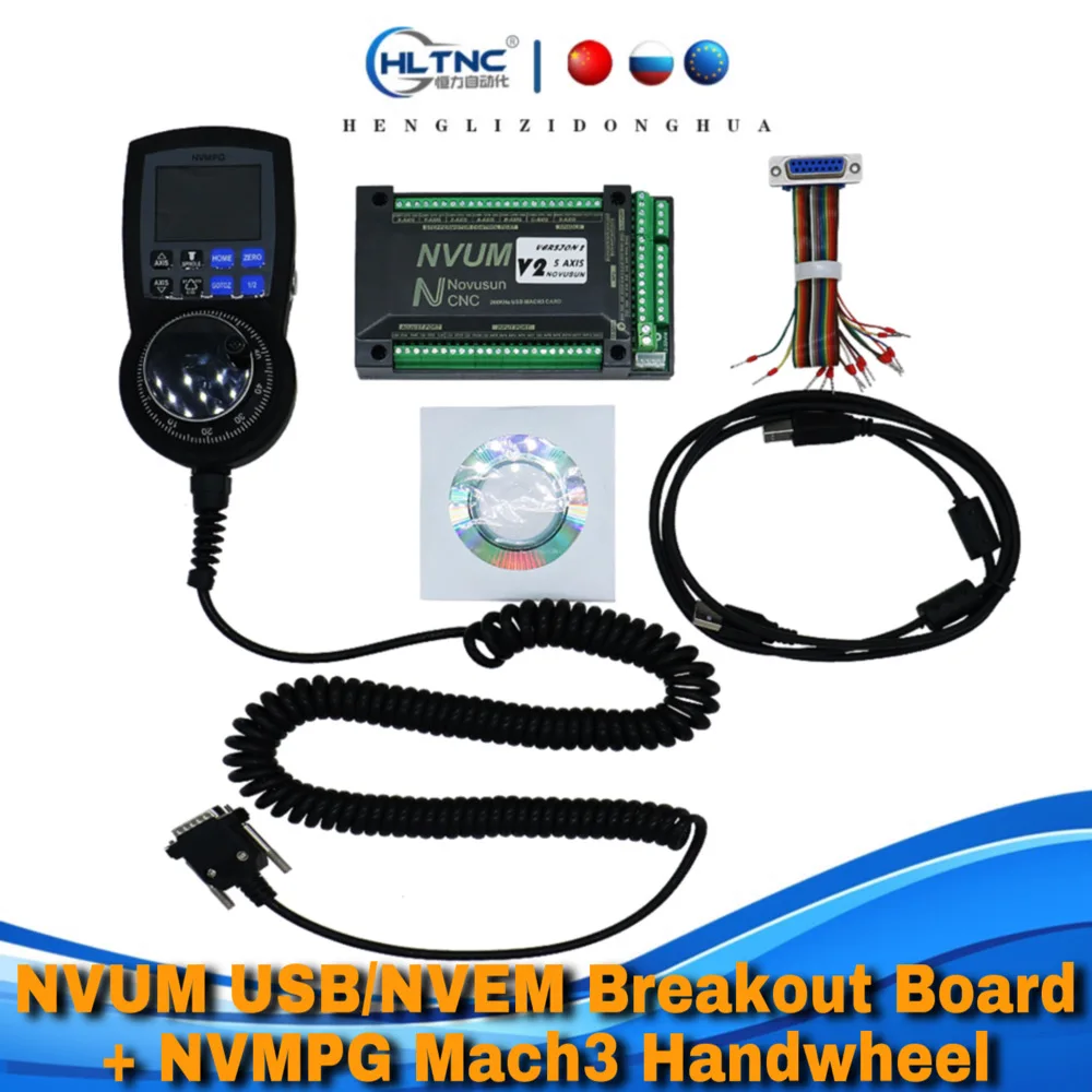 New-NVUM-USB-NVEM-Breakout-Board-NVMPG-Mach3-Handwheel-V2-version-NVUM ...