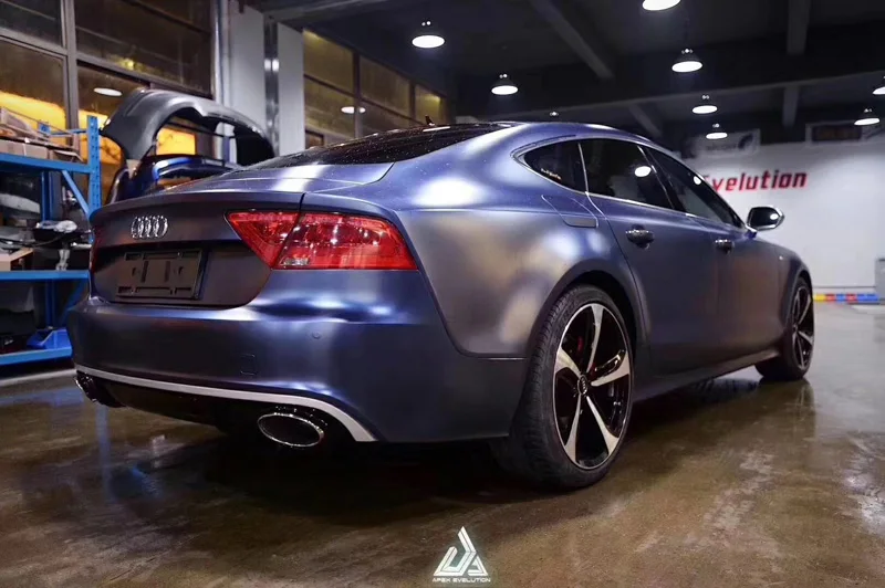 Matte Indigo Blue Vinyl Wrap