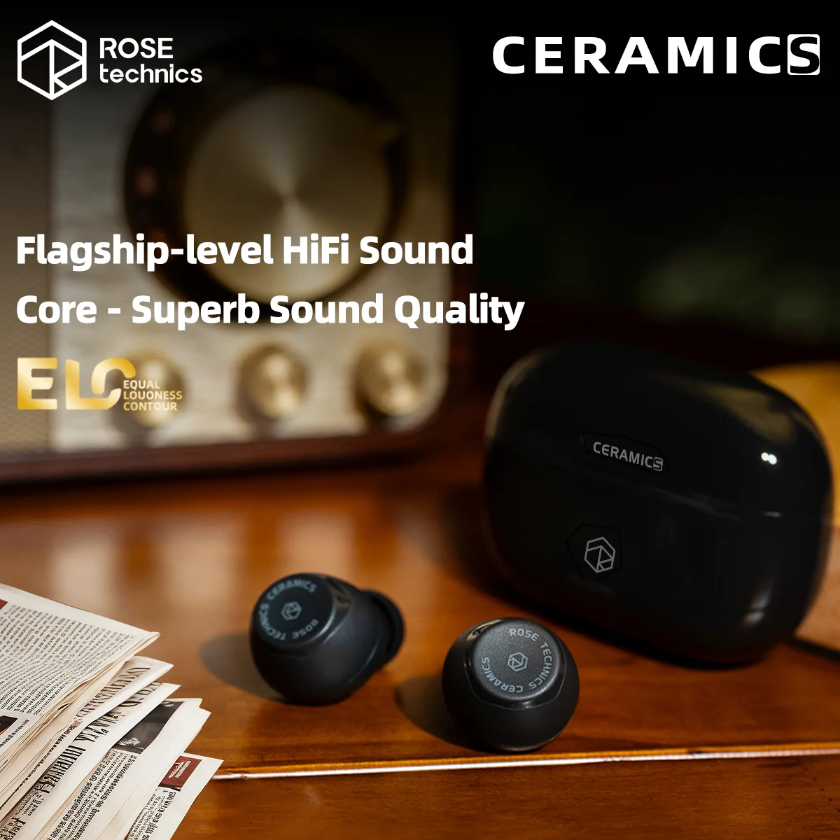 Rose-Technics-Ceramics-High-fidelity-TWS-Bluetooth-earphone-HIFI-sound ...