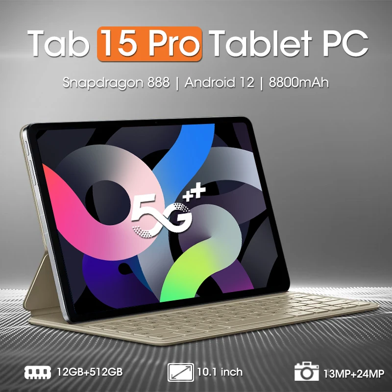 Globale-Version-Tab-15-Pro-Tablet-Android-12-Snapdragon-10-1-Tablette ...