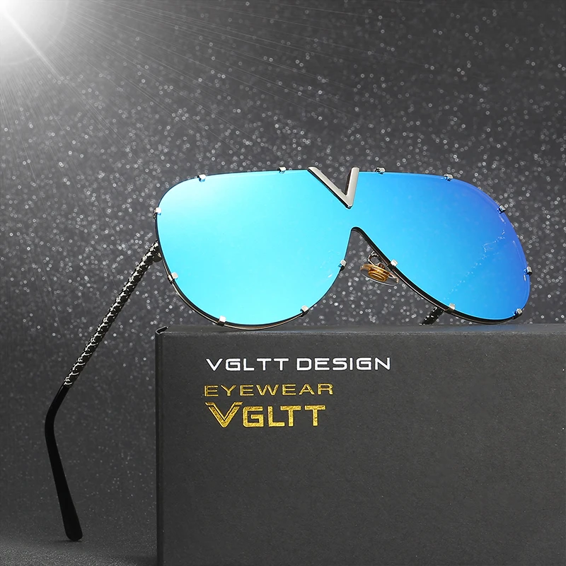 Oversized-High-quality-Brand-Designer-V-Sunglasses-For-Women-or-Men ...