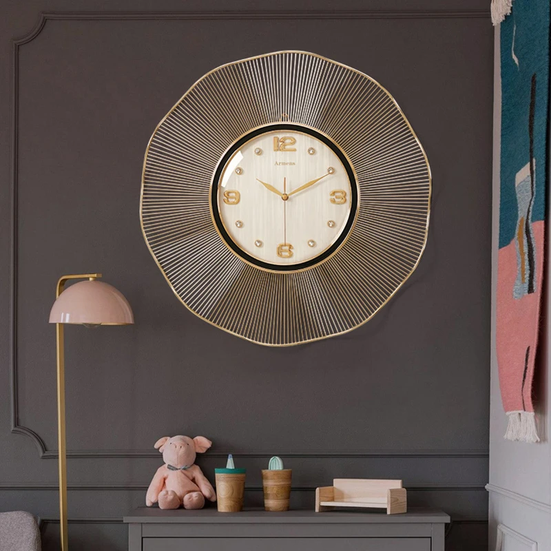 Stylish-Silent-Wall-Clocks-Modern-Luxury-Cool-Simple-Wall-Clock ...