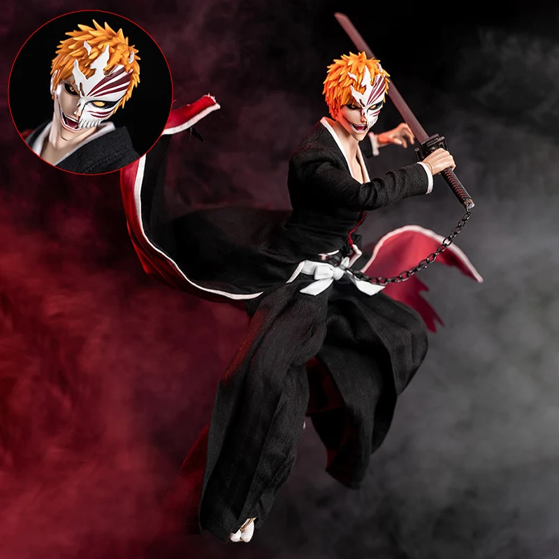 In Stock Genuine Gametoys 1/6 Bleach Figure Anime Bleach Kurosaki ...