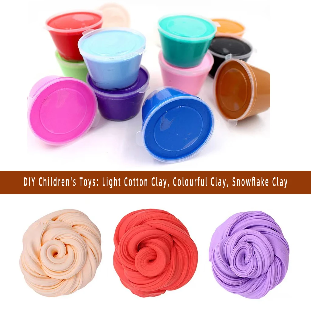 DD DIY Scented Butter Slime Kit for Kids - Soft Non-Sticky Solid Slime ...