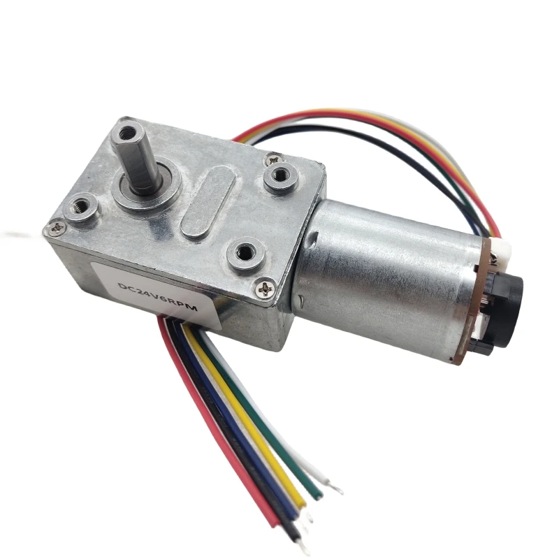 6V-12V-24V-Worm-Geared-Motor-Encoder-In-DC-Motor-High-Toque-Low-RPM-6 ...