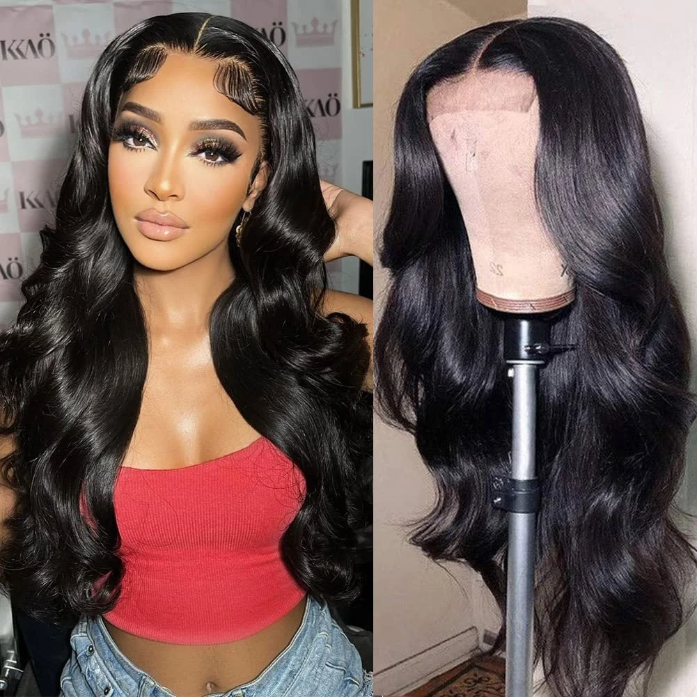 13x4 Hd Lace Frontal Wig 30 34inch Body Wave Lace Front Wig 180% ...