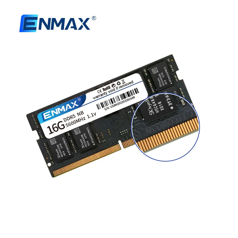 Enmax-Notebook-DDR5-RAM-16GB-RAM-4800MHz-5200MHz-5600MHz-SO-DIMM-260pin ...