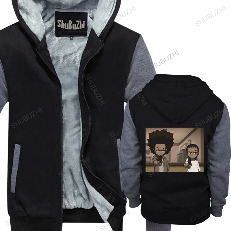 The-Boondocks-Huey-and-Riley-Print-hoodie-winter-Mens-shubuzhi-Harajuku ...