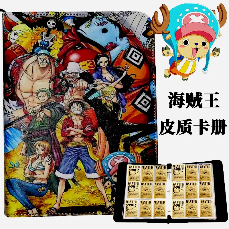 Anime One Piece Card Album Book Collection Luffy Large Capacity Card ...