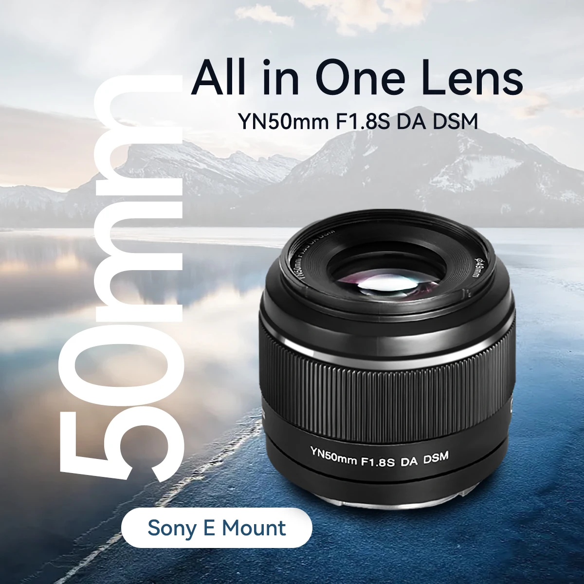 YONGNUO-YN50mm-F1-8S-DF-DSM-Full-Frame-Camera-Lens-for-Sony-E-Mount ...