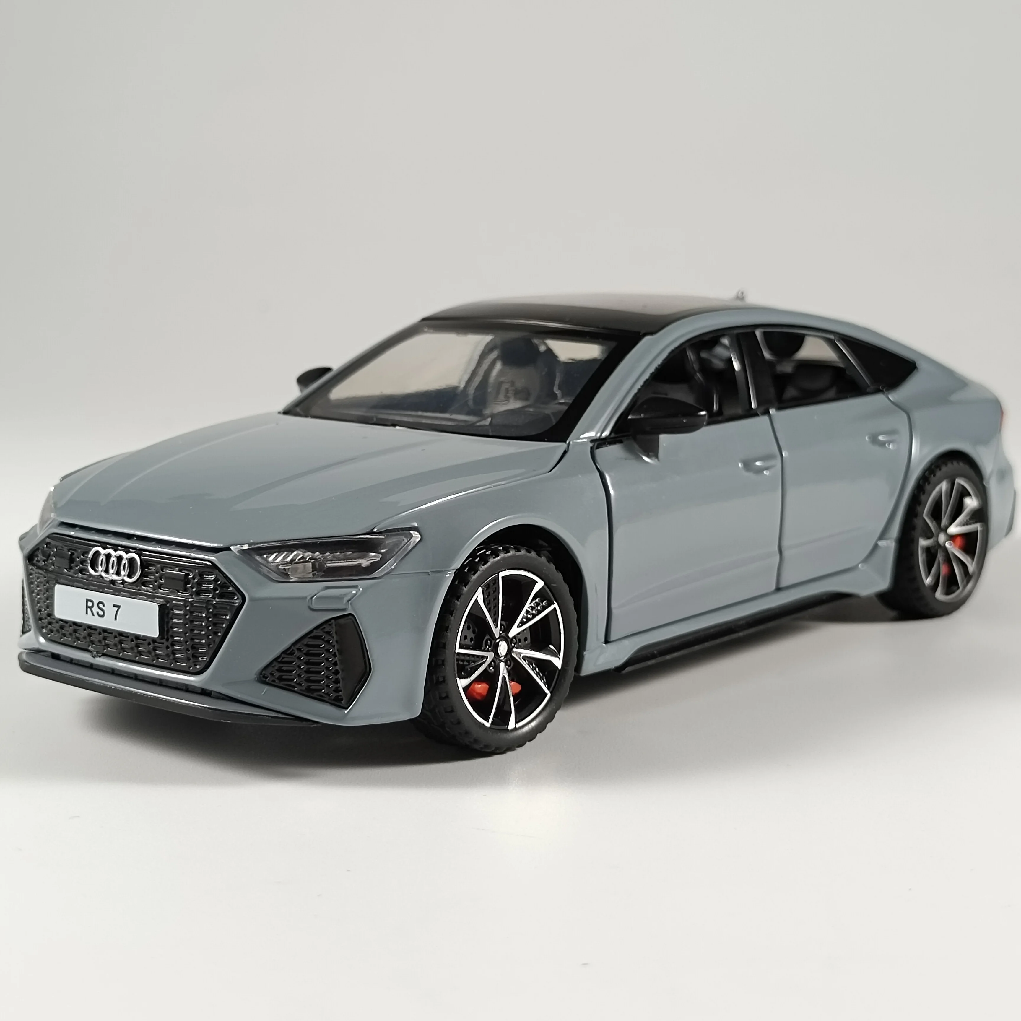 1:32 AUDI RS7 Sports Car Alloy Diecast Model Six Doors Opened Pull Back ...