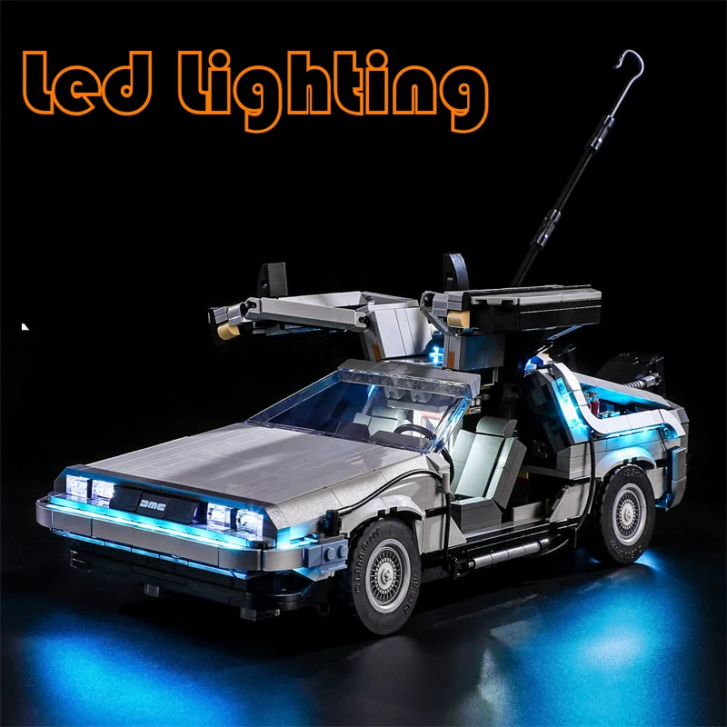 Lighting-Set-For-10300-Car-Delorean-Back-to-the-Future-Time-Machine-Not ...