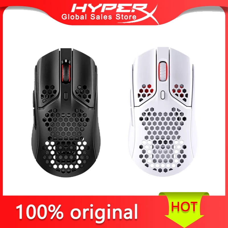 HyperX-Pulsefire-Haste-Wireless-Game-Mouse-RGB-Lightweight-59g-Cellular ...