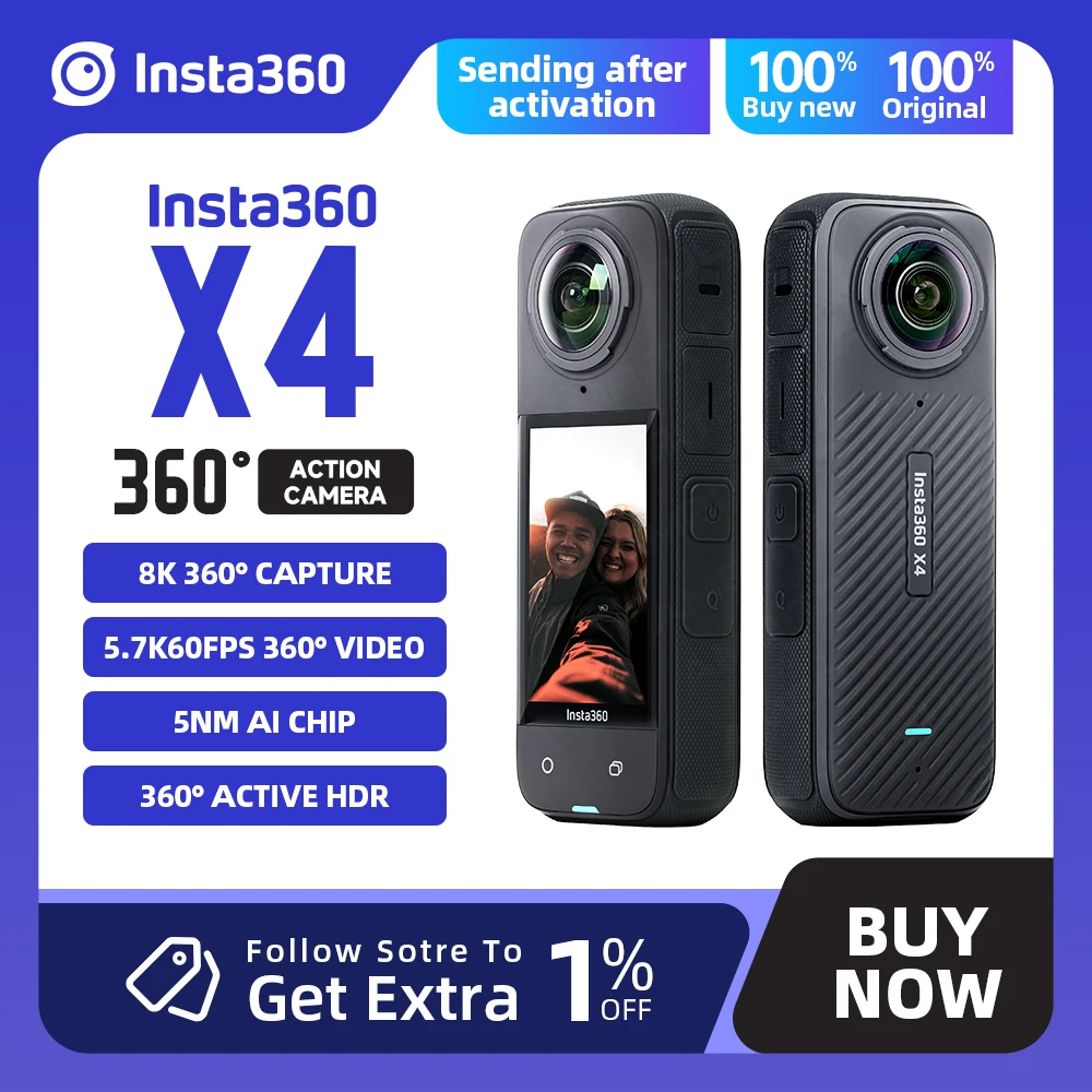 Insta360-X4-Waterproof-8K-360-Action-Camera-4K-Wide-Angle-Video-135-Min ...